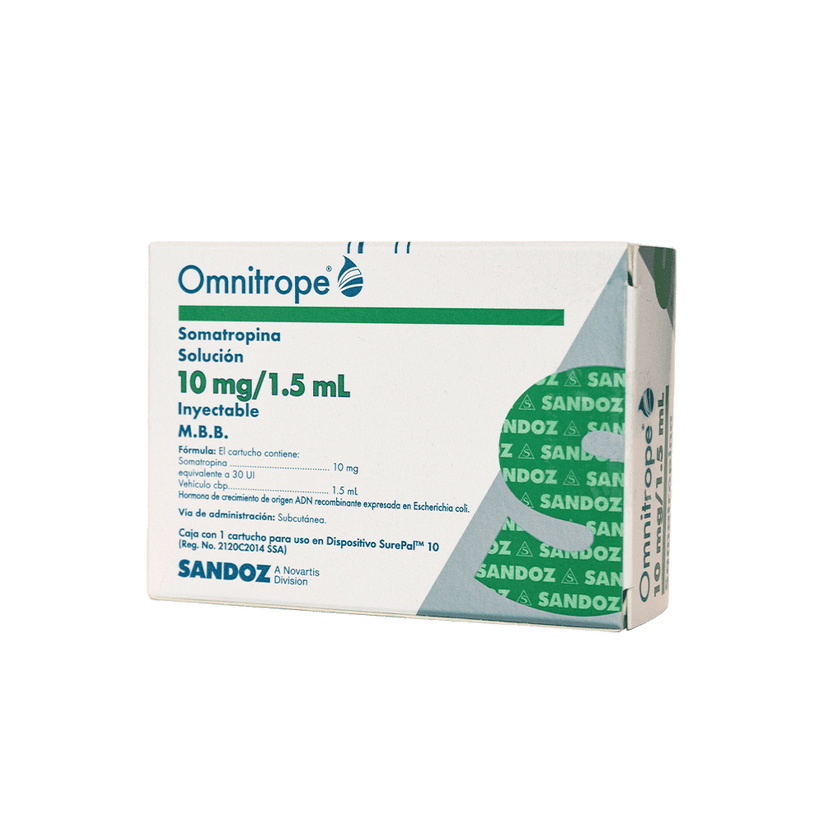 Omnitrope Surepal 10 mg / 1.5 ml 1 cartucho 30Uui – Distribuidora Sta María