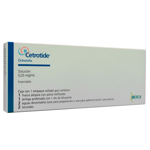 Cetrotide 250mcg vial amp – Distribuidora Sta María