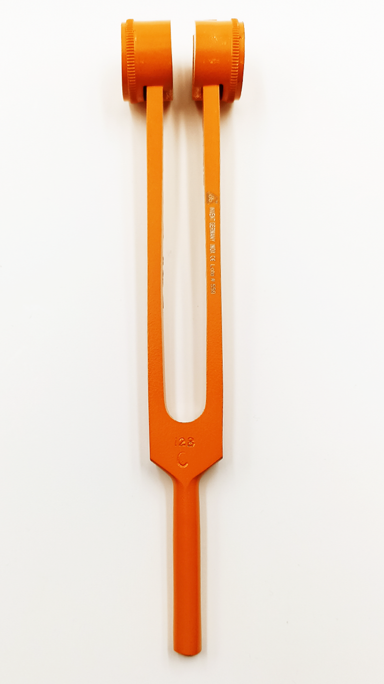 Diapasón 128 Vibraciones Naranja – Distribuidora Sta María