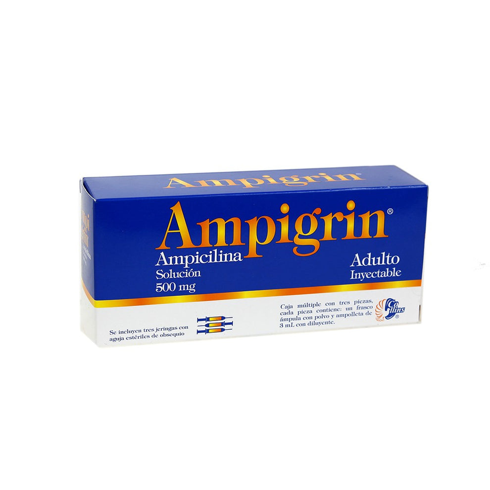 Ampigrin (Ampicilina) 500mg – Distribuidora Sta María
