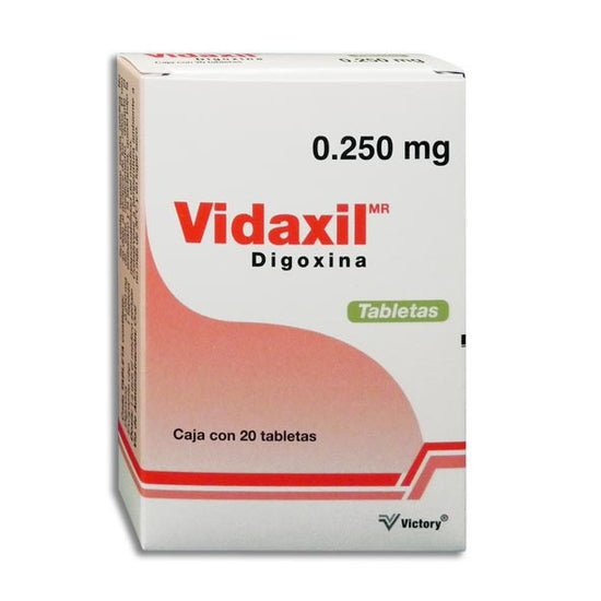 VIDAXIL 20 TAB 0.250 MG – Distribuidora Sta María