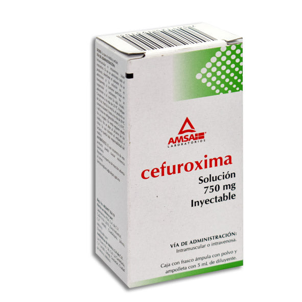 CEFUROXIMA 1 AMP 750 MG – Distribuidora Sta María