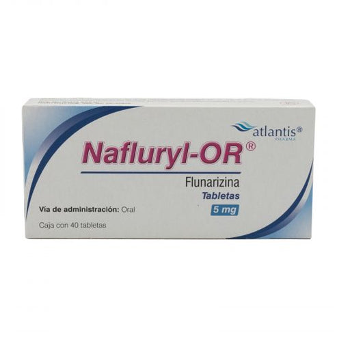 NAFLURYL-OR 40 TAB 5 MG – Distribuidora Sta María