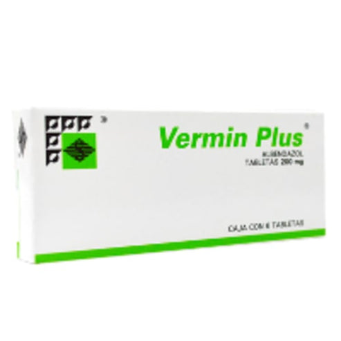 VERMIN PLUS 6 TAB 200 MG – Distribuidora Sta María