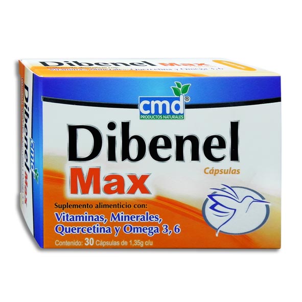 DIBENEL MAX 30 CAPS 1.35 G – Distribuidora Sta María