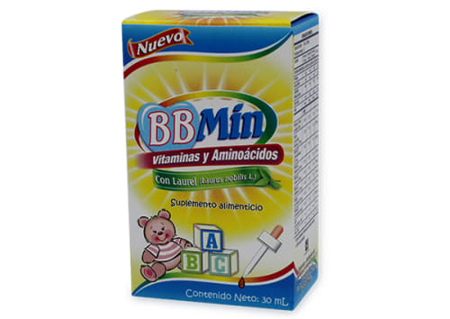BB MIN 1 GOT 275G/52.5G/30 ML – Distribuidora Sta María