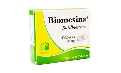 Biomesina (Butilhioscina) 10mg – Distribuidora Sta María