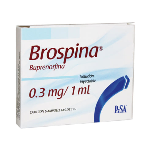 Brospina (Buprenorfina) 0.3mg/1ml – Distribuidora Sta María