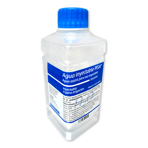 Agua inyectable 500 ml – Distribuidora Sta María