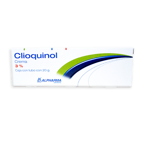 Clioquinol Crema 3% Cja c tubo c 20g – Distribuidora Sta María