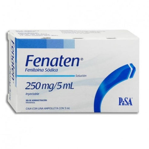 Fenaten (Fenitoína sódica) 250mg/5ml – Distribuidora Sta María