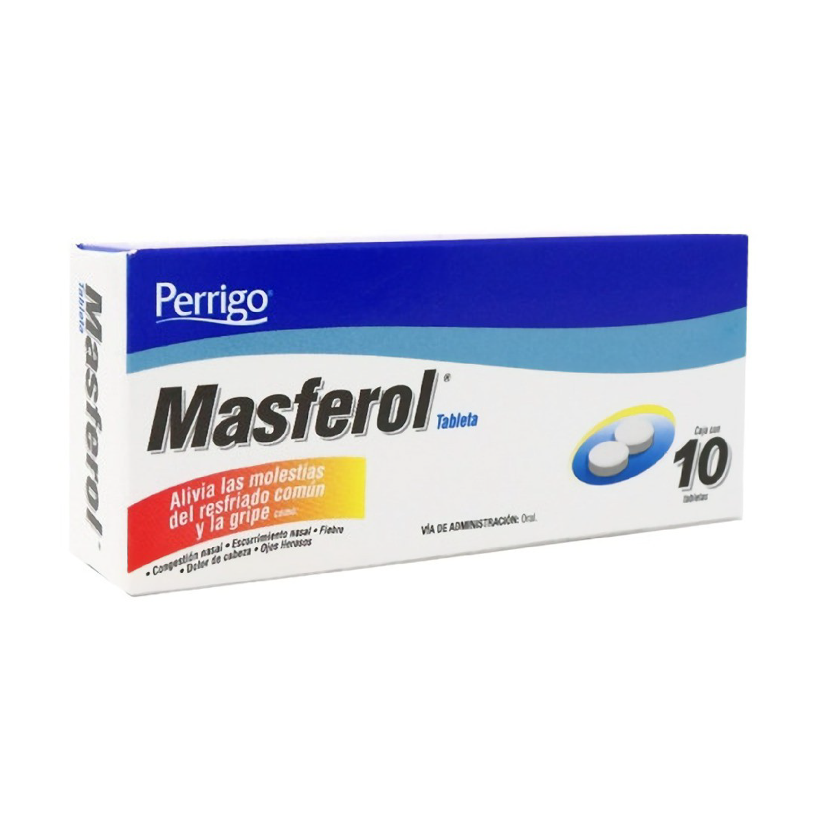 Masferol (Paracetamol, Cafeína) – Distribuidora Sta María