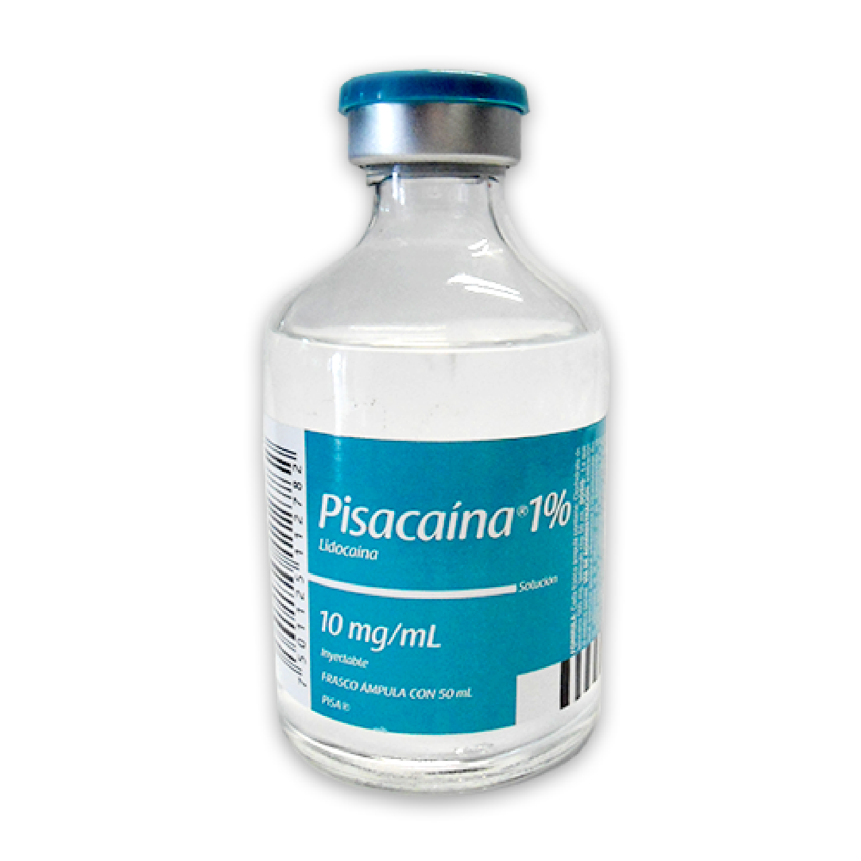 Pisacaína 1% (Lidocaína) Sol iny 10mg/ml Fco amp 50ml – Distribuidora ...