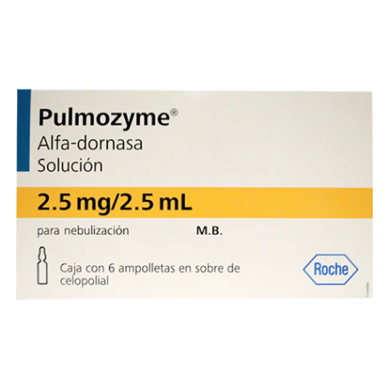 Pulmozyme 2.5mg/2.5ml – Distribuidora Sta María