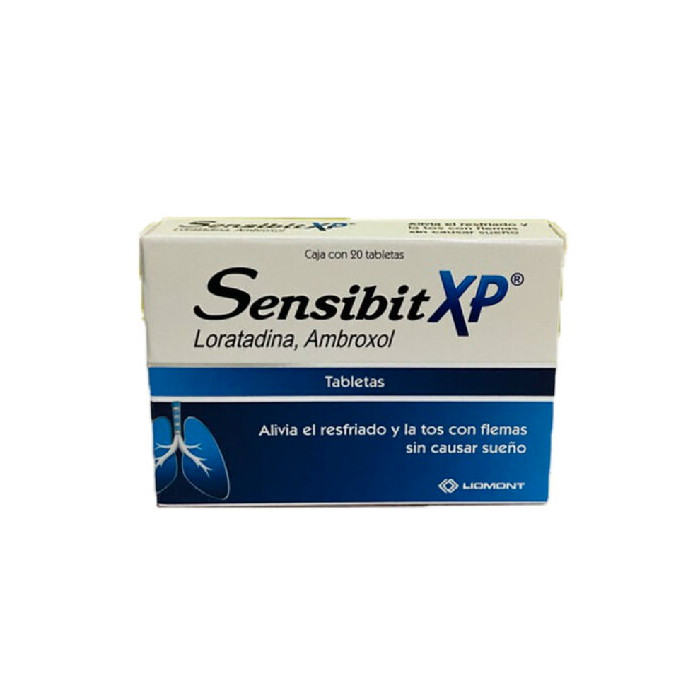 Sensibit XP (Loratadina, Ambroxol) Caja c/20 tabs – Distribuidora Sta María