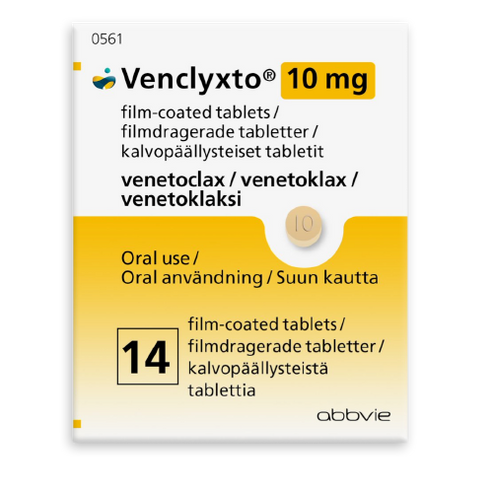 Venclyxto (Venetoclax) Tabs 10mg Cja c 14 tabs – Distribuidora Sta María